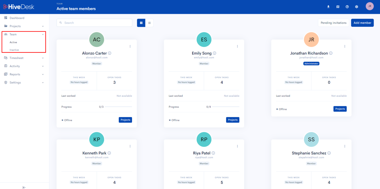 Admin user guide-choosing a plan with time tracking