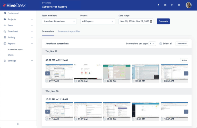 Time tracking software for remote and work-from-home employees