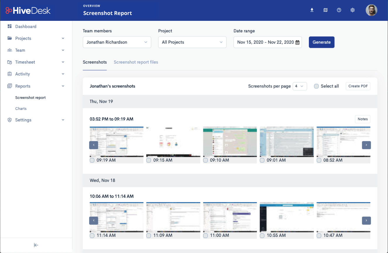 Time tracking software for remote and work-from-home employees