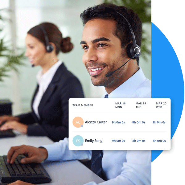 Time tracking app for BPO and outsourcing companies | HiveDesk