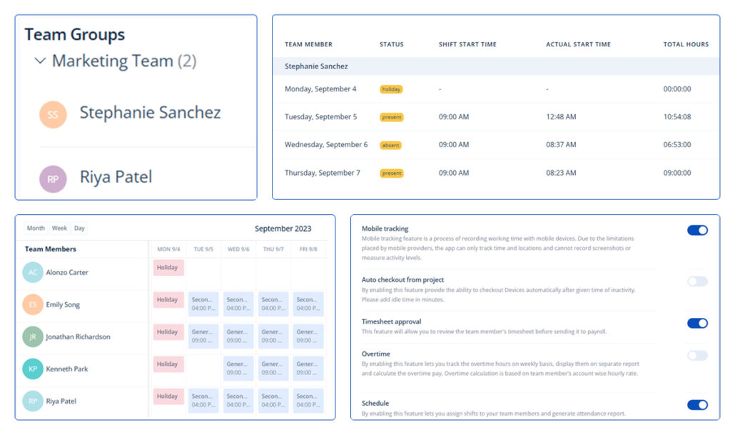 Time Tracking and Workforce Management Software
